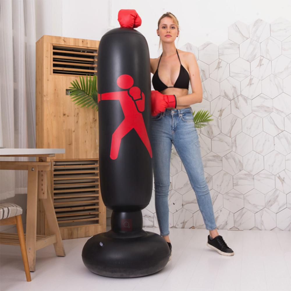 63 inch Inflatable Boxing Column Tumbler with Pump - Walmart.com