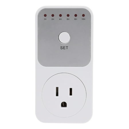 Timer Power Socket 1-10 Hours Countdown Switch Household Shut Off Timer ...