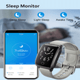Willful SW025 Smart Watch for Men Women, Activity Tracker with Heart Rate Sleep Monitor IP68 ...