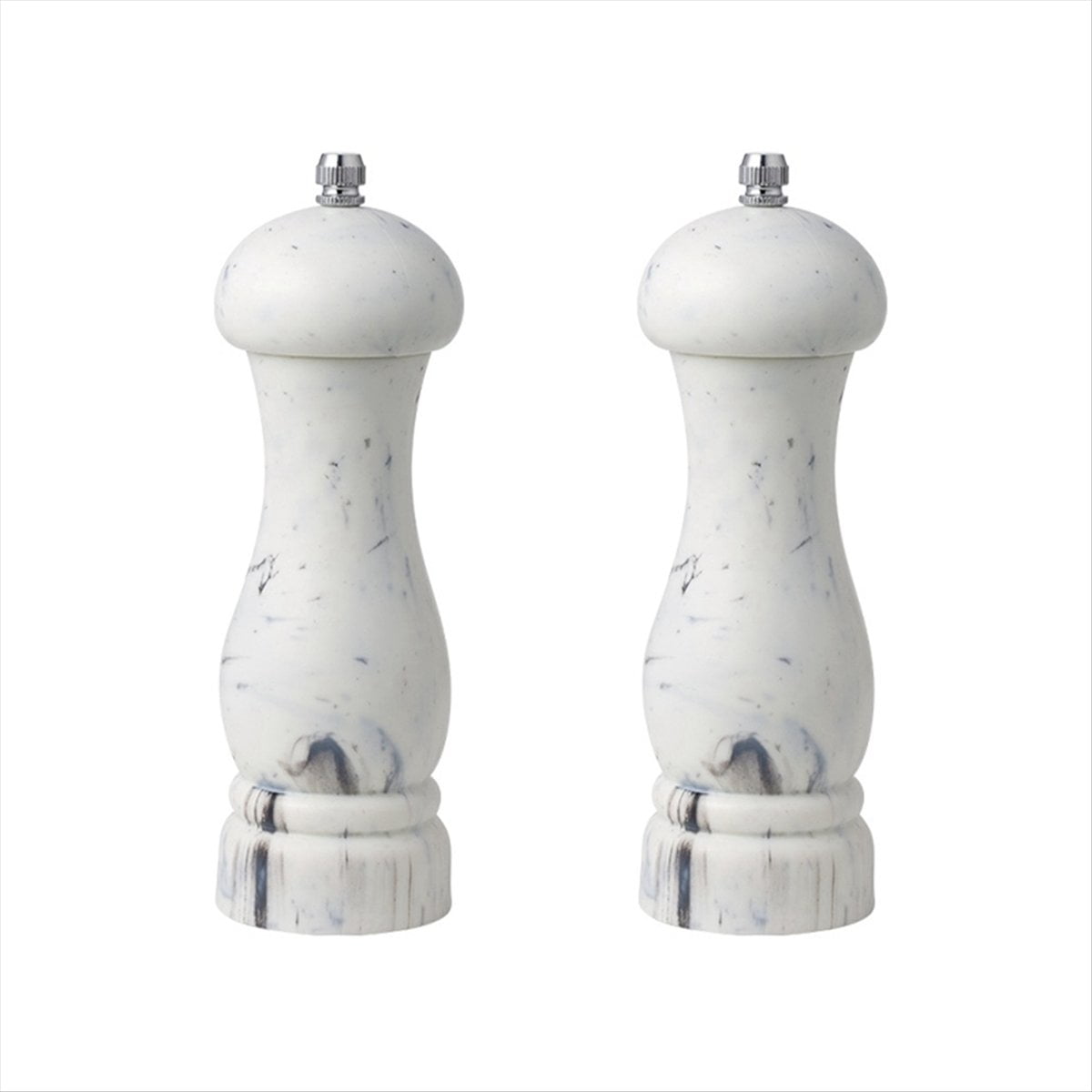 Click here for Unbranded Salt & Pepper Grinder Set  Imitation Mar... prices