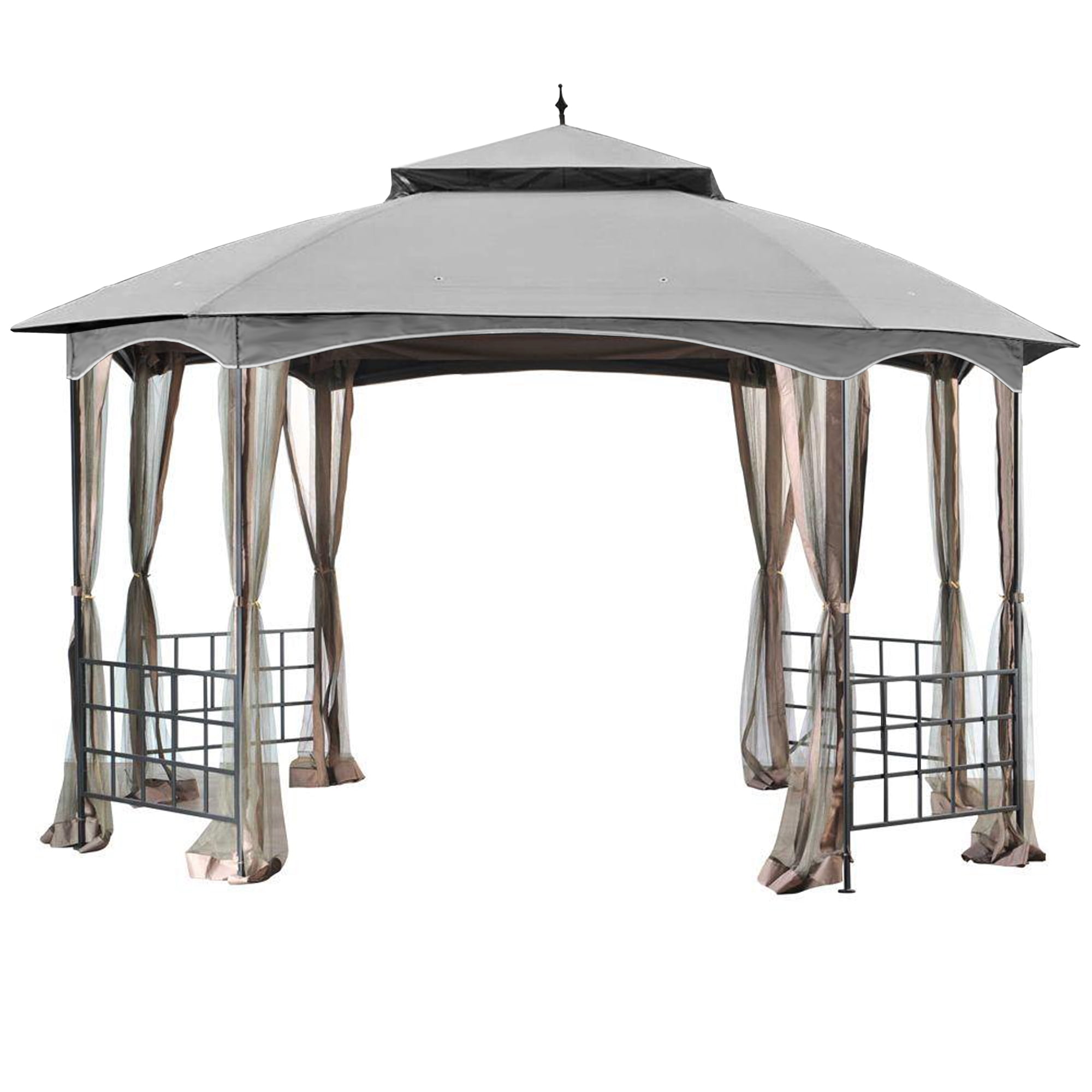 Garden Winds Replacement Canopy Top Cover for the Newport Gazebo ...