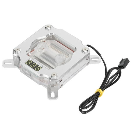 CPU Water Cooling Block, PC Water Cooling Block, Practical Silver ...