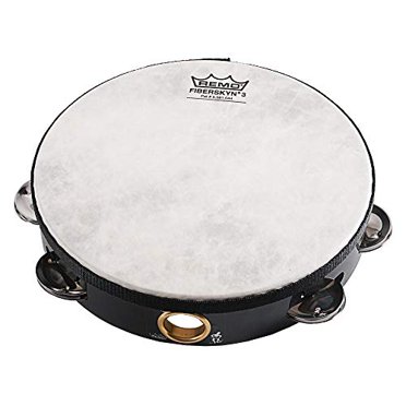 Remo Prizmatic Single Row Tambourine 8 in. Chrome - Walmart.com