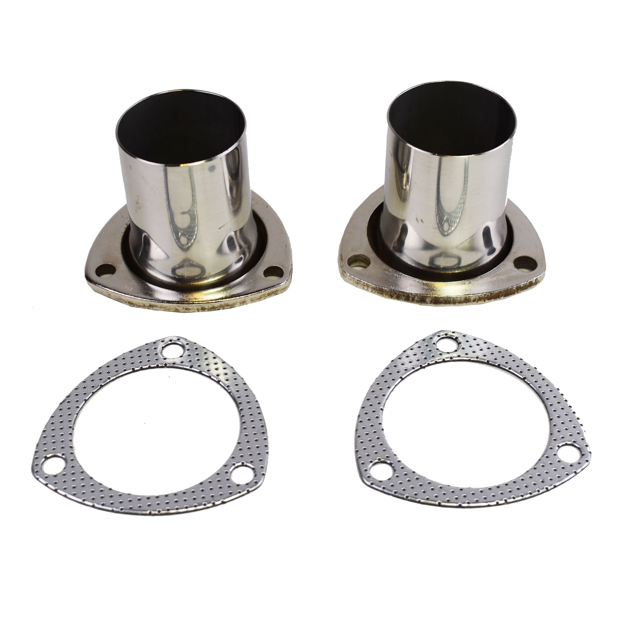 A-Team Performance Universal 3" Header Collector Kit with Gaskets 3 ...