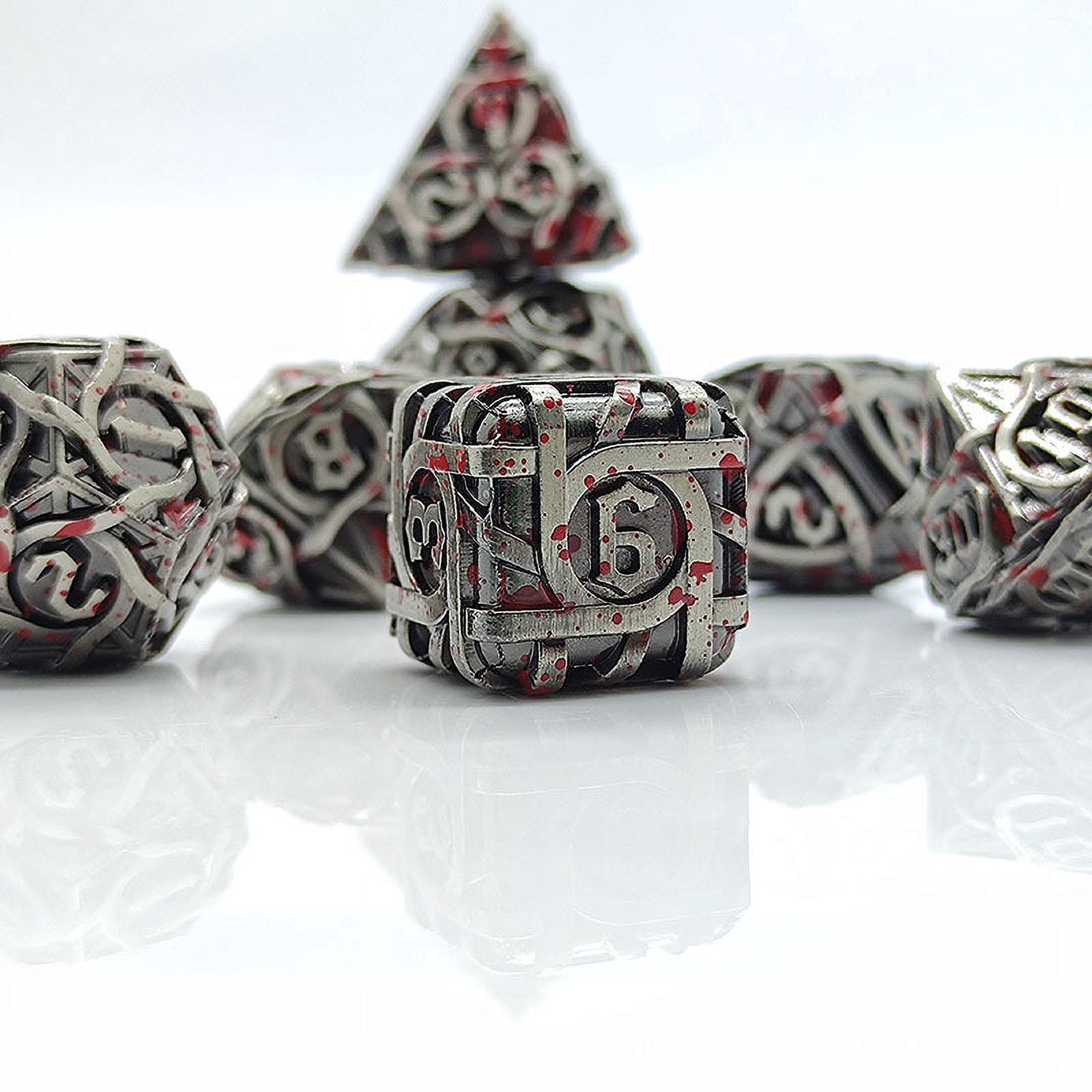 Dados de metal sólido Grupo de corredores Cthulhu COC Dungeons ...