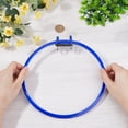 1pc Iron Embroidery Hoops Embroidery Frames with Plastic Findings Dark ...