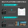 Edifier G5BT CAT Wireless Bluetooth Wired Cat Ear Gaming Headset with ...