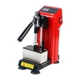 900W Manual Press Heat Press Machine Red Mini Manual Heat Presser Heavy ...