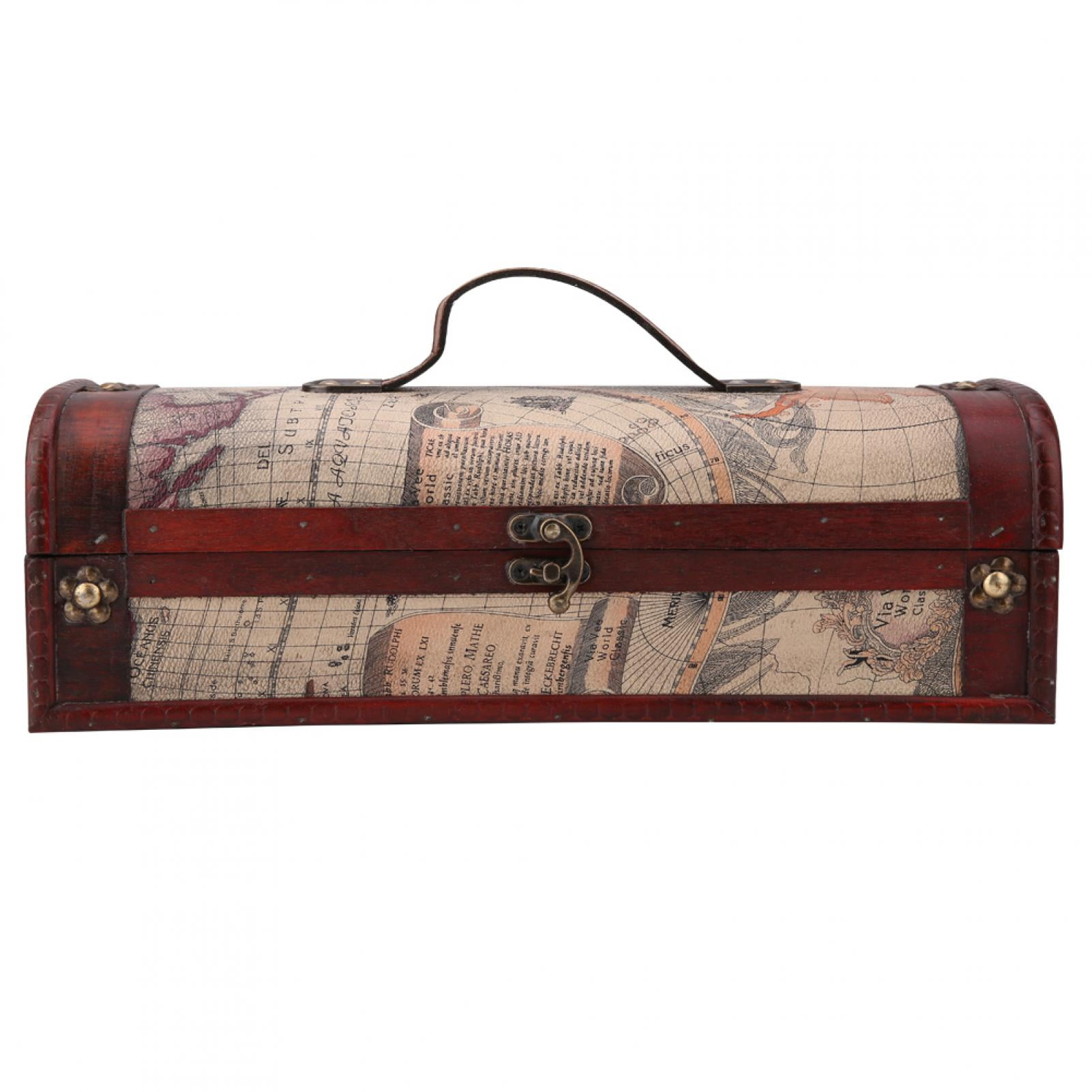 Click here for Unbranded Wine Gift Boxvintage Wooden Red Wine Sin... prices