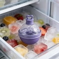 VMWMSSR Leak-Proof Round Ice Molds, Spherical Silicone Ice Ball Molds ...