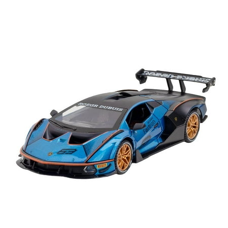 HEFEI,1 : 24 Simulation Racing Car Scv12 Alloy Car Model With Sound ...