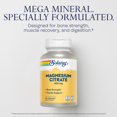 Solaray Magnesium Citrate, Veg Cap (Btl-Plastic) 400mg 90ct - Walmart.com