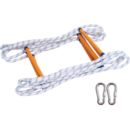 Outdoor Evacuation Fire Escape Rope Ladder, Escape Ladders 3M 5M ...