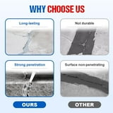 Detroitrain Concrete Crack Filler, Waygo Concrete Repair, Heavy-Duty ...