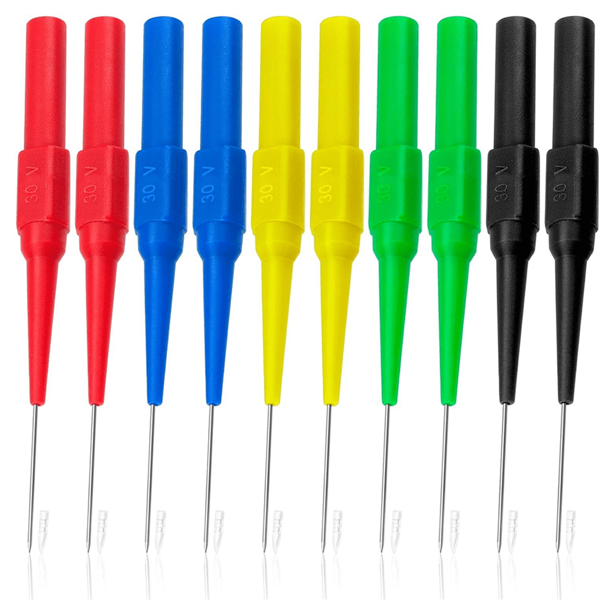 Click here for Unbranded 10 Pcs Probe Pins  Stainless Steel Insul... prices