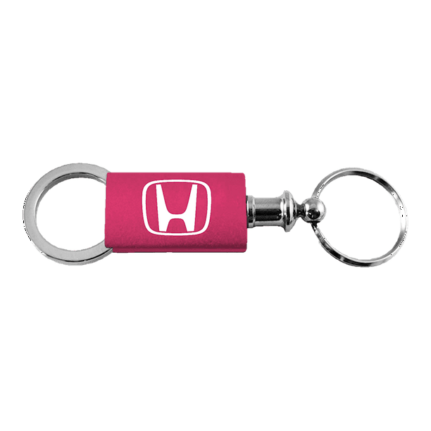 Au-TOMOTIVE GOLD Honda 'H' Only Pink Anodized Aluminum Valet Key Fob ...