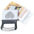 Onion potato slicer with protective cover onion slicing fork kitchen ...