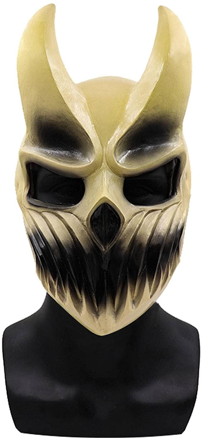 Mask Mouth with Movable Mouth Darkness Demolisher Full Face Cosplay ...