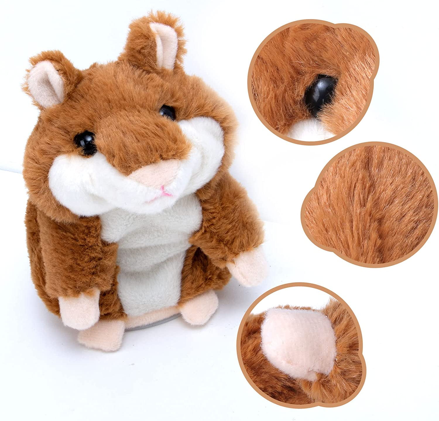 Happon Toddler Toys -Talking Hamster Repeats What You Say Early ...