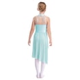 JanJean Kids Girls Shiny Rhinestone Jazz Latin Dance Dress Backless ...