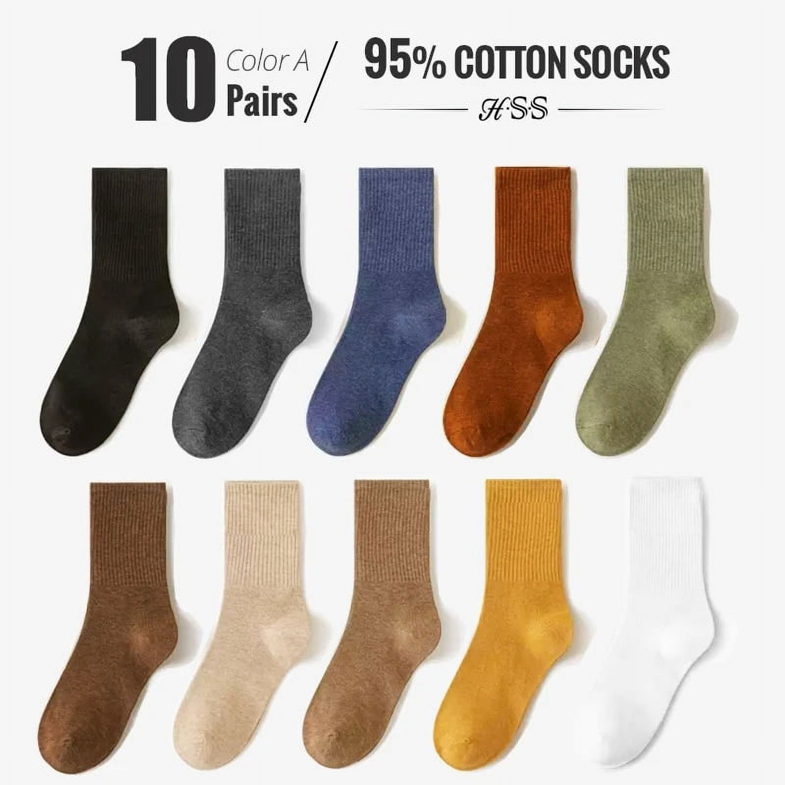 Click here for Yening Hss 95 Combed Cotton Socks Men Business Dre... prices