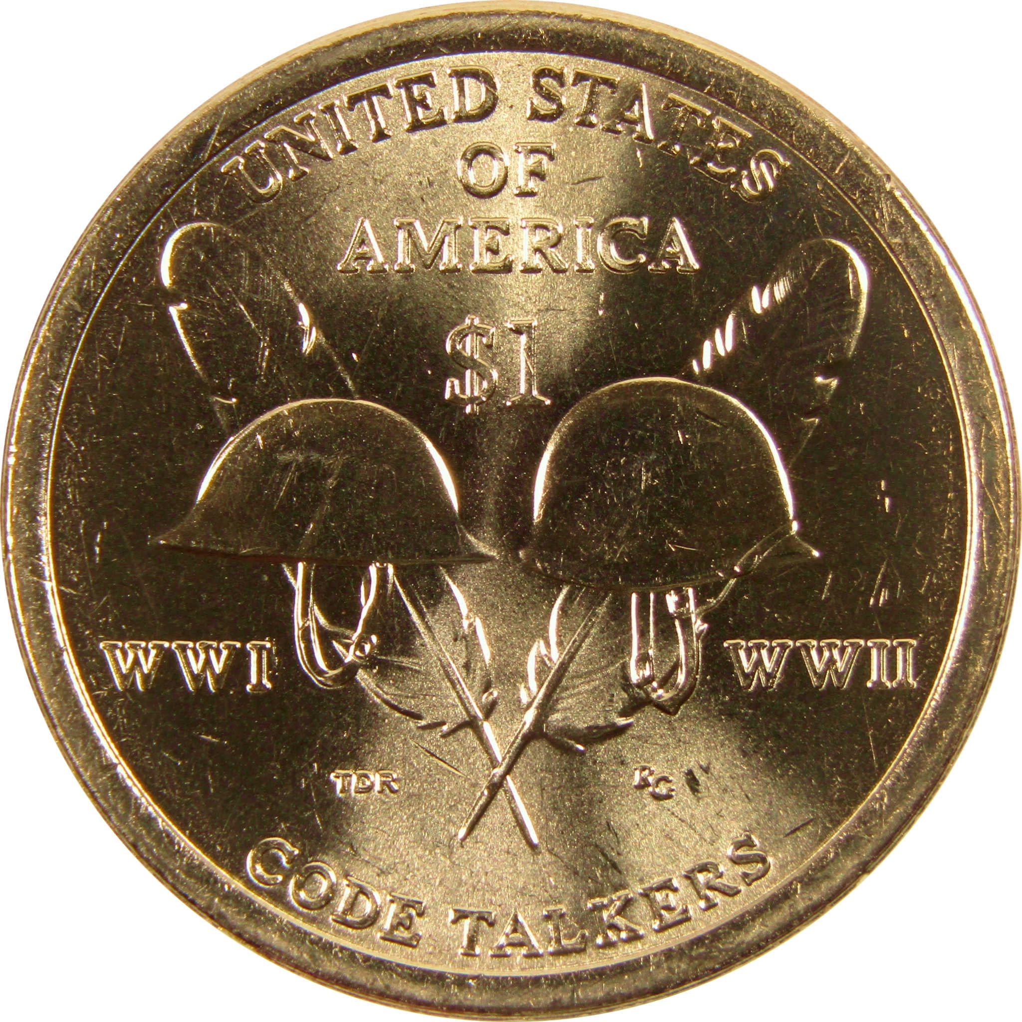 2016 D Code Talkers Native American Dollar BU Uncirculated $1 Coin ...