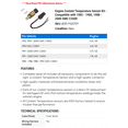 Engine Coolant Temperature Sensor Kit - Compatible with 1985 - 1986 ...