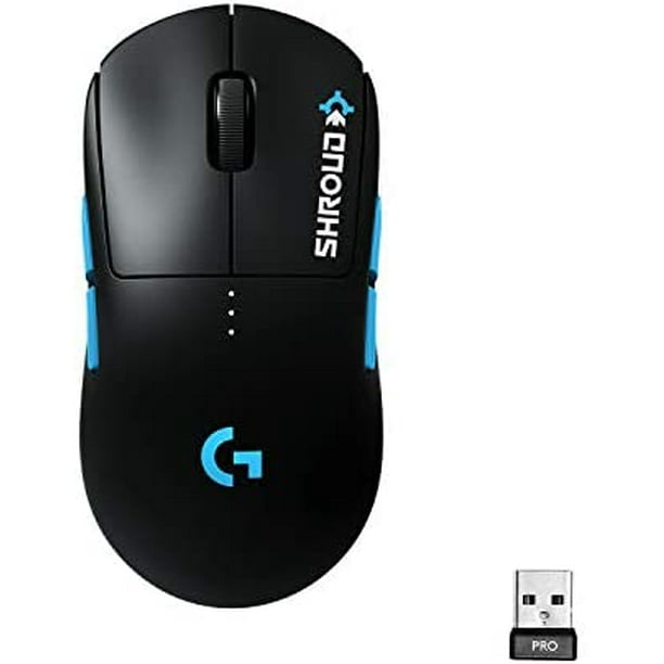 Mouse Gamer Logitech G Shroud Inalámbrico Sensor 25K -Negro | Bodega Aurrera en línea