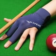 1Pc 3-Finger Open Tip Billiard Glove Left Hand, Breathable Elastic ...