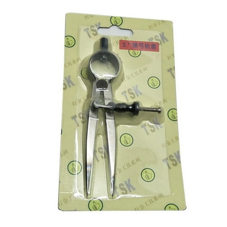 120mm Adjustable Lockable Divider Scriber Spring Wing Leather Flat Leg ...