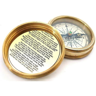 Indian Nautical Instruments 2 inches Vintage Compass Replica Brass ...