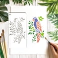 12Pcs 12 Styles PET Hollow Out Drawing Painting Stencils for DIY ...