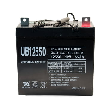 UB12350 12V 35AH SLA Internal Thread Battery for SKU-PAS747491 - 2 Pack ...