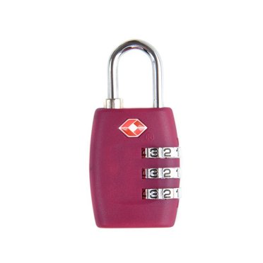 Miami CarryOn TSA Approved Padlock - TSA Keyed Luggage Lock - Pink ...