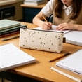 Cute Fresh Style Pencil Case Pouch Holder Floral Pen Holder Cosmetic ...