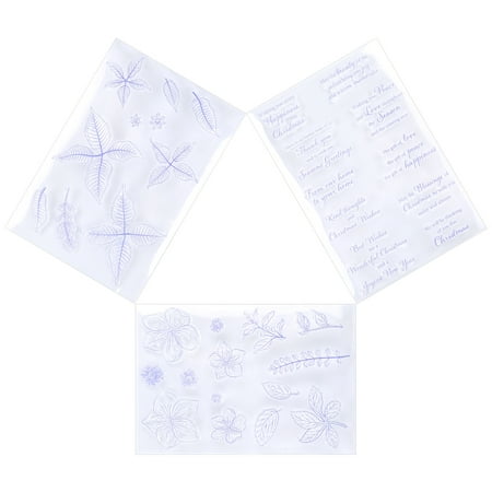 TPR Stamps, Transparent Stamps, Rectangular Embossing Crafts ...