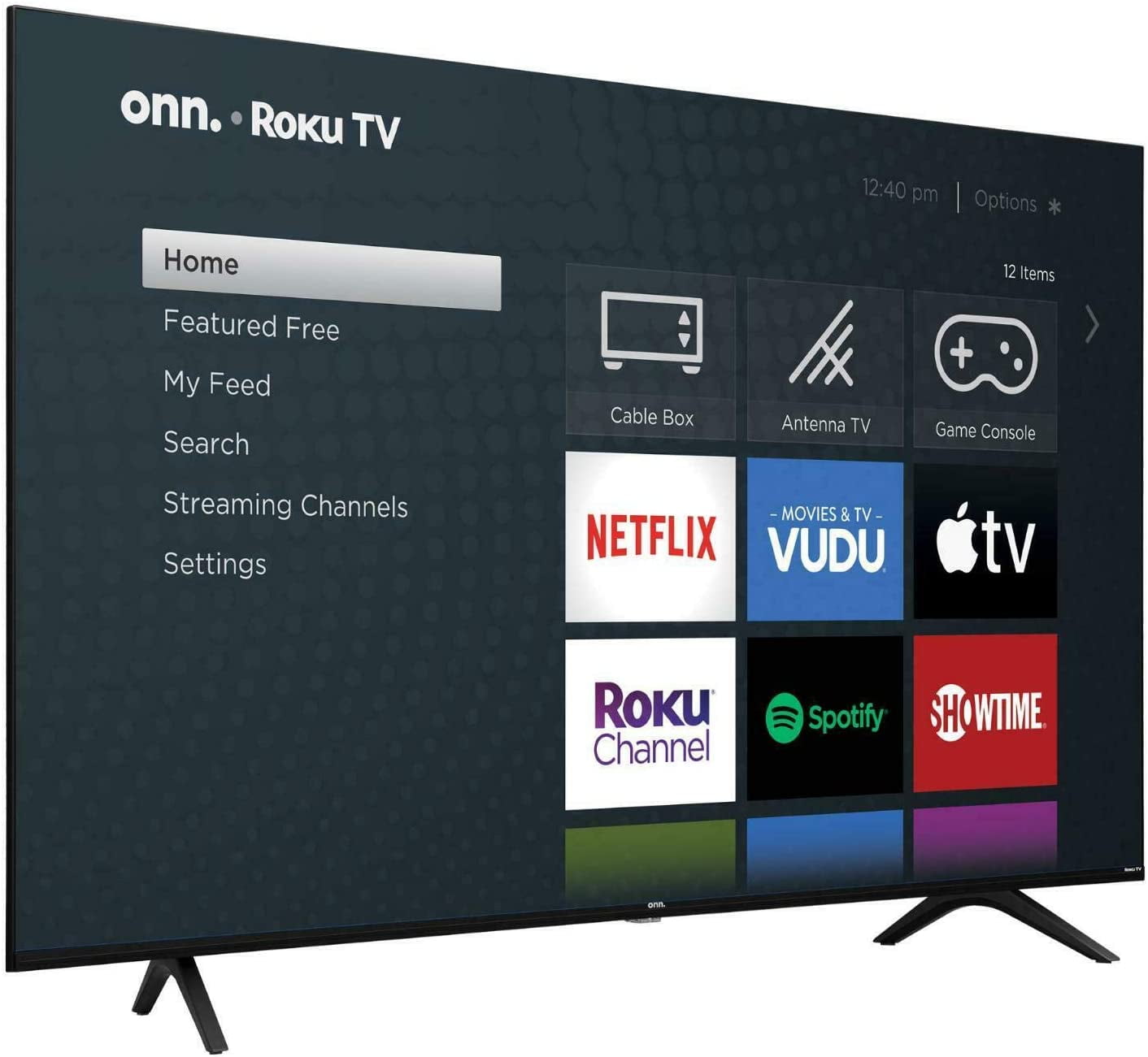 Pantalla Onn 100021261 65" Pulgadas Class Led 4K (2160p) Roku Smart TV ...