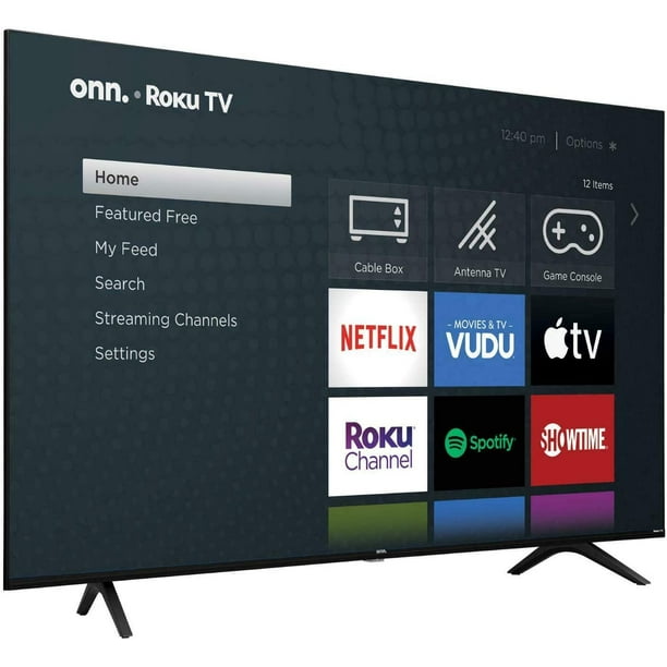 Pantalla Onn 100021261 65" Pulgadas Class Led 4K (2160p) Roku Smart TV ...