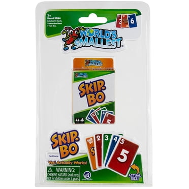 Mattel Skip-Bo Card Game - Strategy - 2 to 6 Players - 1 Each | Bundle ...