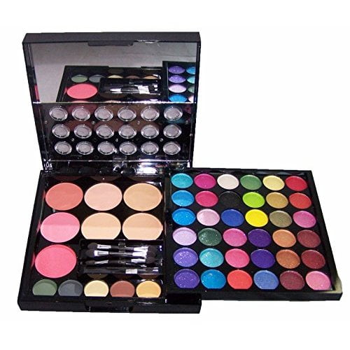 Cosmetics Makeup Set Kit Matte Shimmer Eye Shadow Blush Face Powder ...