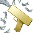 Kids Realistic Machine Launcher - Gold Money Gun, Super Fun Toy for ...
