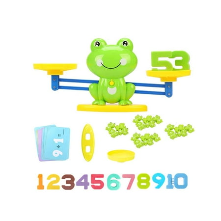 mmirethe Frog Balance Number Toy Educational Frog Balance Game Scale ...