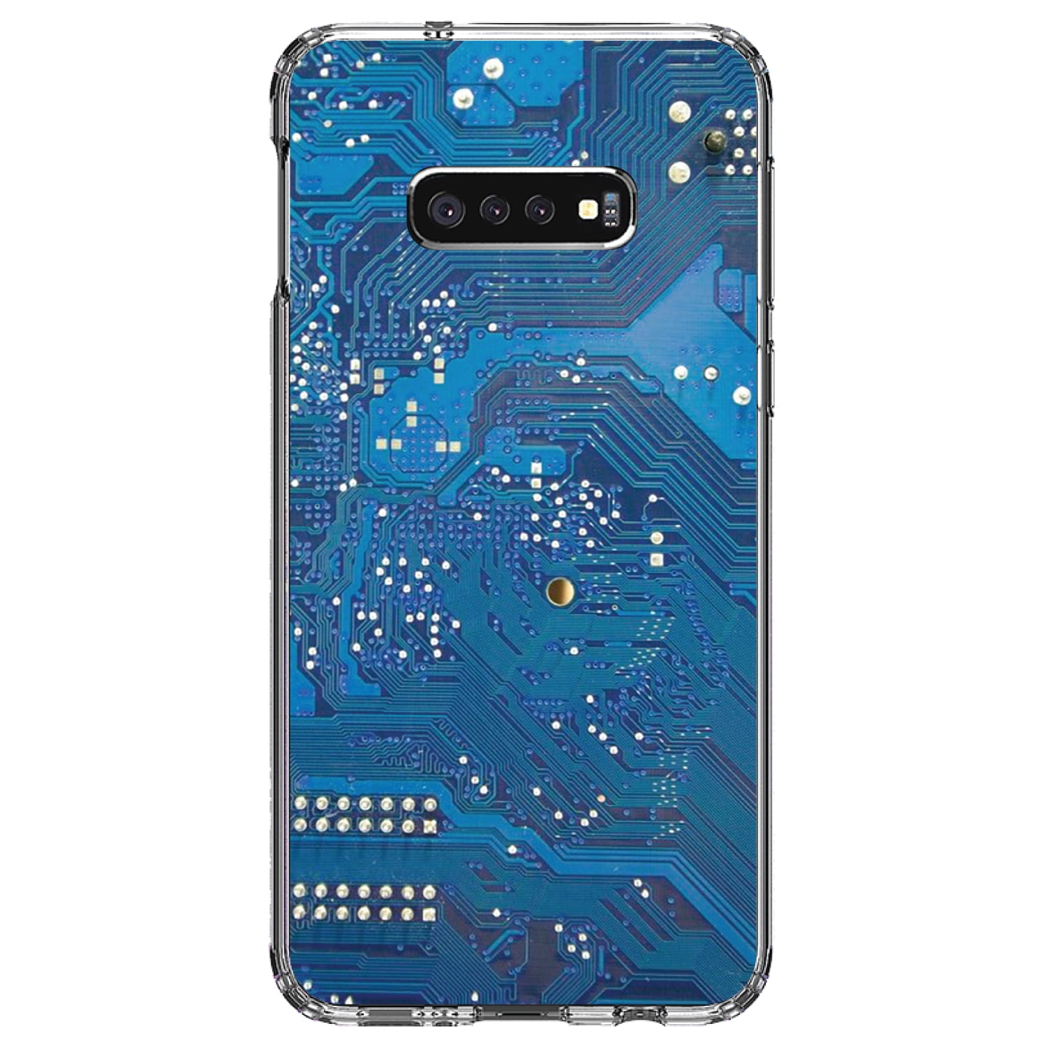 DistinctInk Clear Shockproof Hybrid Case for Samsung Galaxy S10e (5.8 ...