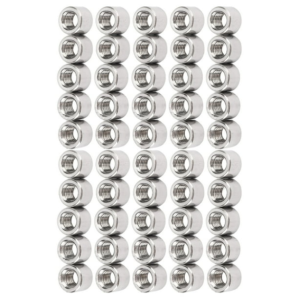 Tuerca de acoplamiento redonda, 50 piezas Tuerca de acoplamiento ...
