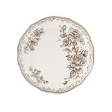 The Pioneer Woman Agatha 12-Piece Stoneware Dinnerware Set, Brown ...