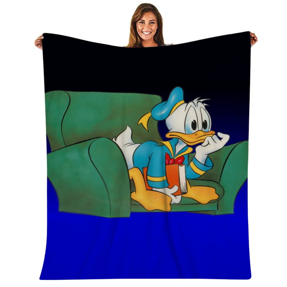 Classics Donald Duck Throw Blanket Fashionable Design Beds Sofa Summer ...