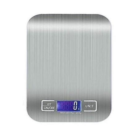 Digital Baking Scale Stainless Steel Platform Gram Weight Kitchen Food ...