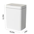 KQJQS Touchless Bathroom Trash Can with Lid, 3.7 Gallon Motion Sensor ... KQJQS Touchless Bathroom Trash Can with Lid, 3.7 Gallon Motion Sensor ...