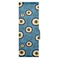 Blue Evil Eye Door Curtain Sheer Privacy Light Filtering Window Panel 1 ...