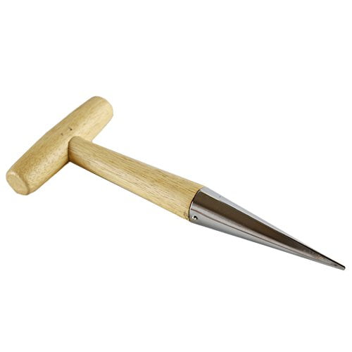 Novo Stainless Steel Hole-Dig Tool, 11-Inch Wood handle - Walmart.com